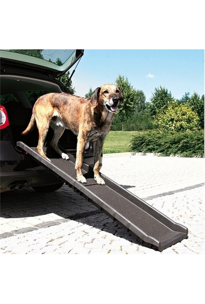 Trixie köpek iniş rampası, 40x156cm siyah