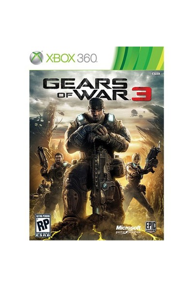 Gears of War 3 Xbox 360 Oyun