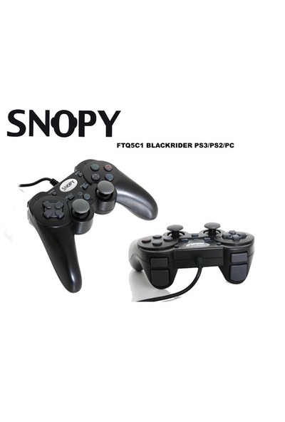 Snopy FT-Q5C1 PS3/PS2/PC Black Rider Gamepad