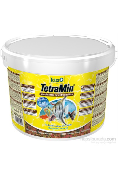 Tetra Tetramin Flakes Kova Balık Yemi 10 Lt Tetra Tetramin Flakes Kova Balık Yemi 10 Lt