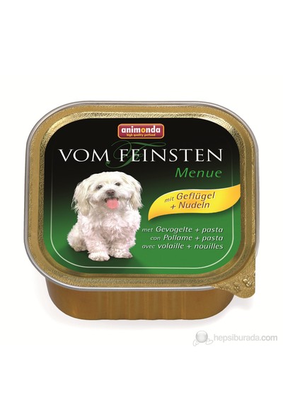 Animonda V.F.Menü Kümes Hayvanlı&Makarnalı Köpek Konserve 150 Gr Animonda V.F.Menü Kümes Hayvanlı&Makarnalı Köpek Konserve 150 Gr