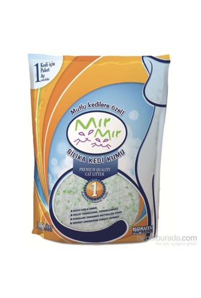 Mırmır Silika Kedi Kumu 3,8 Lt.