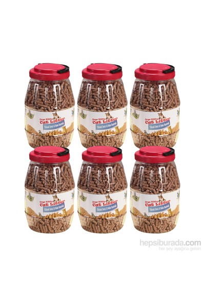 Orga Kitty (Dogal Selüloz Pelleti) Kafes Altlığı 2Kg (3Lt) 6 Lı Orga Kitty (Dogal Selüloz Pelleti) Kafes Altlığı 2Kg (3Lt) 6 Lı
