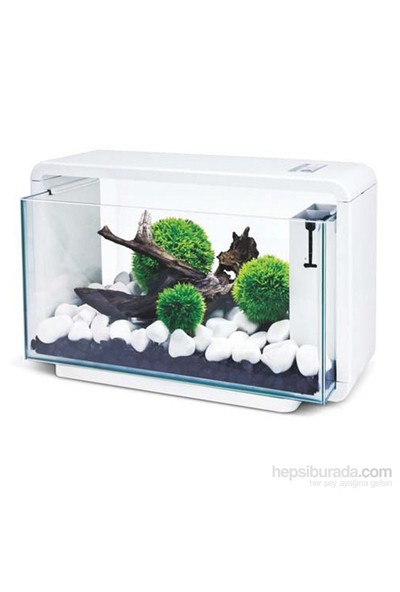 Hailea E25 Nano Akvaryum 25L (Beyaz) Hailea E25 Nano Akvaryum 25L (Beyaz)