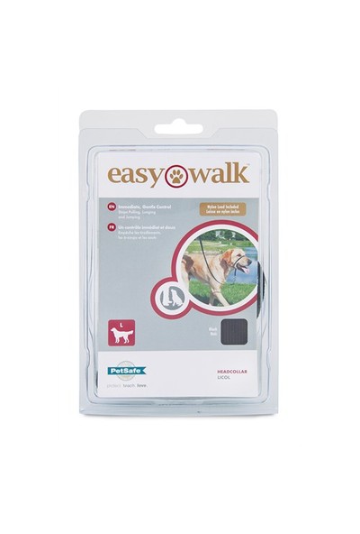 Easy Walk™ Headcollar - Large Siyah Köpek Tasması Easy Walk™ Headcollar - Large Siyah Köpek Tasması