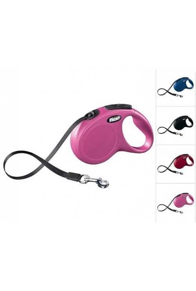 Flexi New Classic Kordon Xsmall Otomatik Gezdirme 3 Mtr Pembe Flexi New Classic Kordon Xsmall Otomatik Gezdirme 3 Mtr Pembe