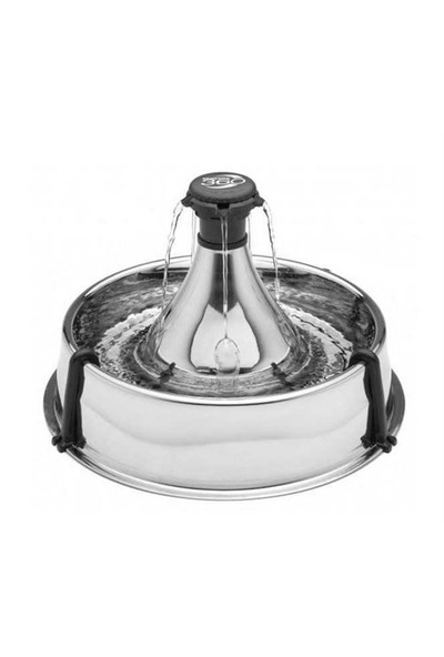 Drinkwell 360 Paslanmaz Çelik Kedi ve Köpek Su Pınarı 3,8 lt Drinkwell 360 Paslanmaz Çelik Kedi ve Köpek Su Pınarı 3,8 lt
