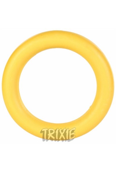 Trixie köpek yüzen naturel kauçuk halka 15cm