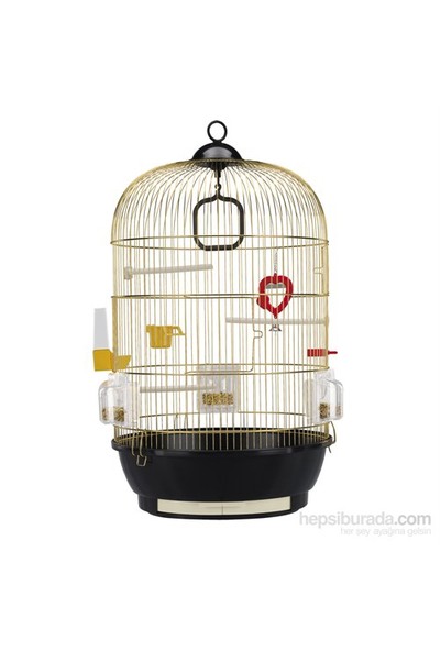 Ferplast Diva Sarı - Pirinç Kuş Kafes