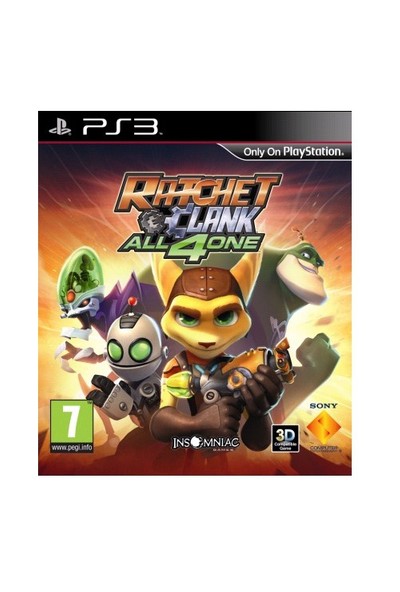 Ratchet & Clank All For One Ps3 Ratchet & Clank All For One Ps3