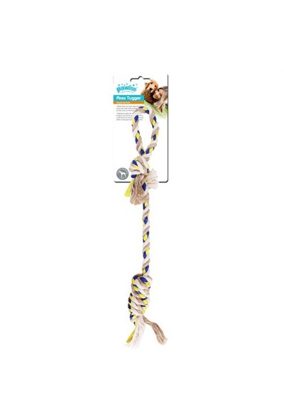 Pawise Floss Tugger Tutma Saplı İp Toplu Köpek Oyuncağı 48 Cm Pawise Floss Tugger Tutma Saplı İp Toplu Köpek Oyuncağı 48 Cm
