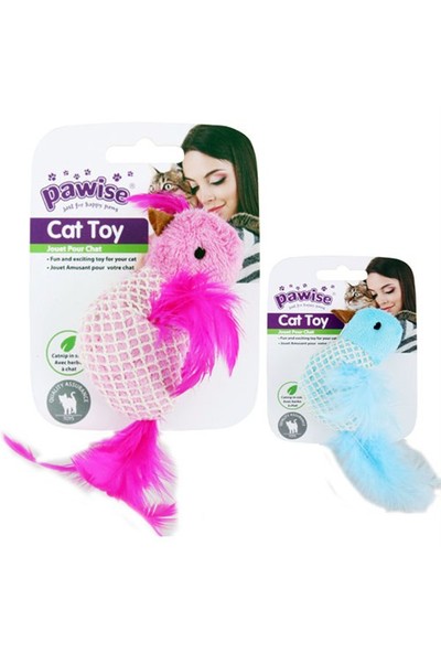 Pawise Catnipli Peluş Kuş Kedi Oyuncağı 9 Cm Pawise Catnipli Peluş Kuş Kedi Oyuncağı 9 Cm