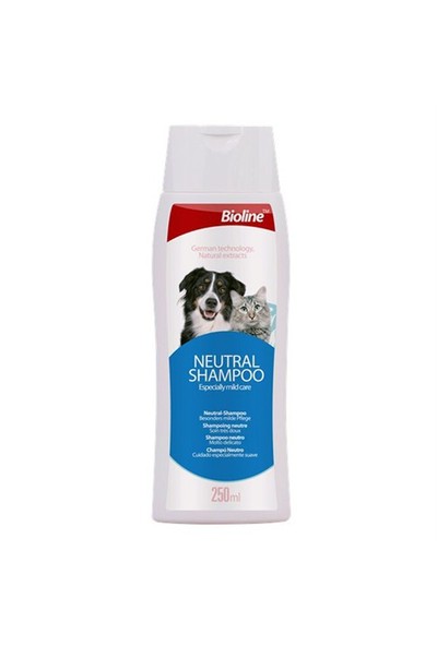 Bioline Kedi Ve Köpek İçin Doğal Şampuan 250 Ml