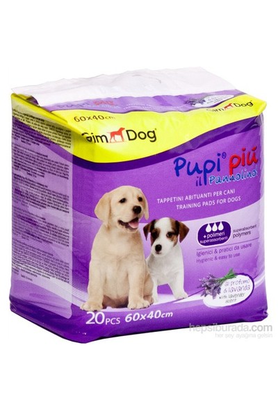 Gimdog bakım Çiş Pedi Lavantalı 40X60 cm 20'li fd