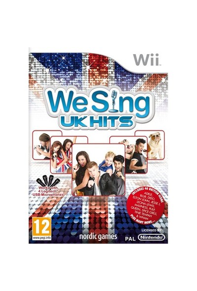Nintendo OYUN Wii We Sing UK Hits solus Nintendo OYUN Wii We Sing UK Hits solus