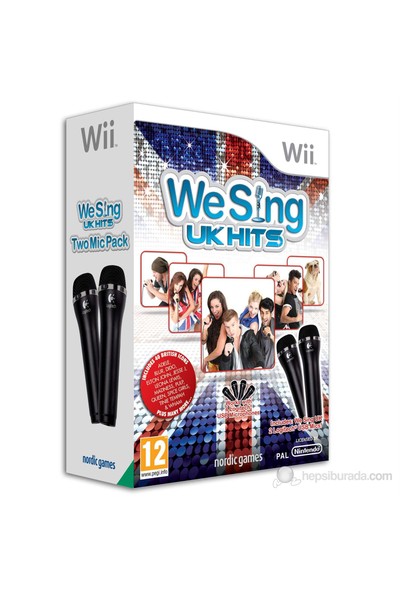 Nintendo OYUN Wii We Sing UK Hits with2microphone Nintendo OYUN Wii We Sing UK Hits with2microphone