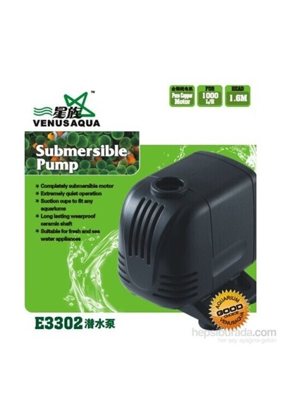 Venusaqua E3302 Kafa Motoru 1000Lt-Saat Venusaqua E3302 Kafa Motoru 1000Lt-Saat
