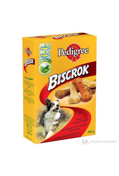 Pedigree Biscrok Köpek Ödül Bisküvisi 500 gr
