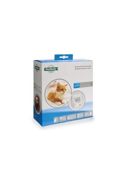 Petsafe Mıknatıslı 4 Yönlü Kedi Kapısı - Beyaz Petsafe Mıknatıslı 4 Yönlü Kedi Kapısı - Beyaz