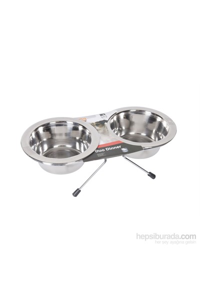 Karlie Flamingo Duo Dinner İkili Mama Kabı Karlie Flamingo Duo Dinner İkili Mama Kabı