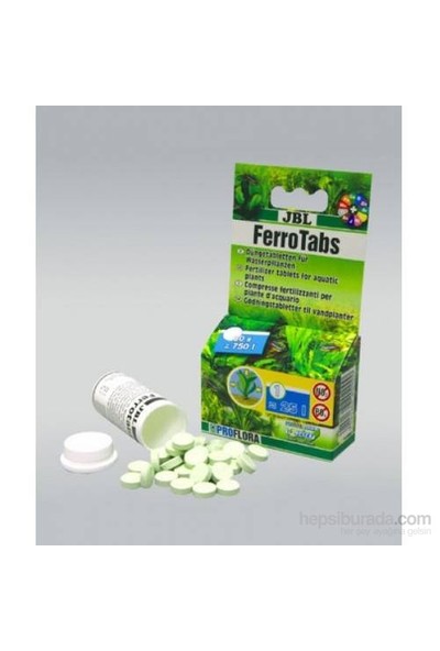 Jbl Pro Flora Ferro Tabs 30 Adet Tablet Gübre Jbl Pro Flora Ferro Tabs 30 Adet Tablet Gübre