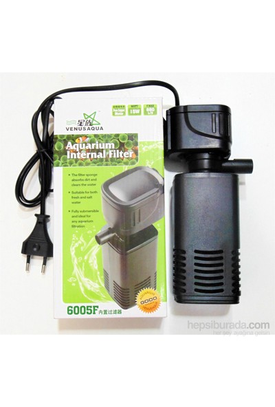 Venusaqua 6005F Akvaryum İç Filtre 880 L-H Venusaqua 6005F Akvaryum İç Filtre 880 L-H