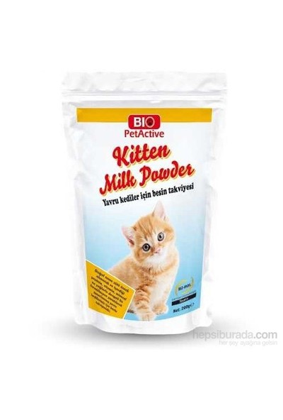 Bio Pet Active Yavru Kedi Süt Tozu 200 Gram Bio Pet Active Yavru Kedi Süt Tozu 200 Gram