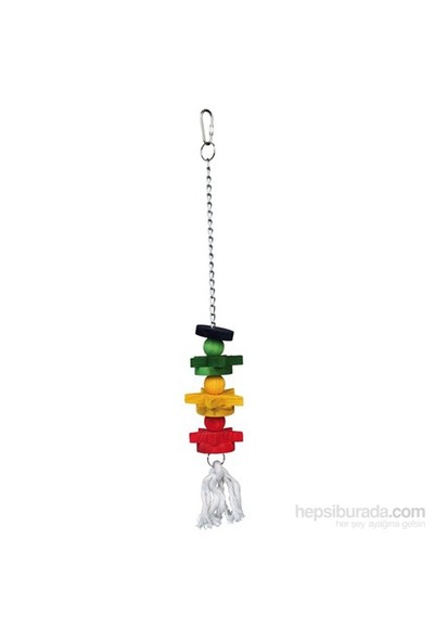 Trixie Papağan Renkli Tahta Oyuncağı 30 cm
