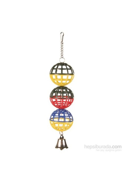 Trixie Muhabbet Kuşu Oyuncağı Zilli Toplar 4,5 cm