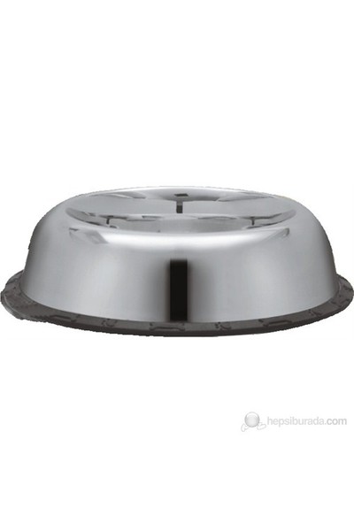 Dr.Sacchi Çelik Mama Kabı - Kaydırmaz Lastikli- Desensiz Oval - 77070B - 96 oz - 2,80 L gk*