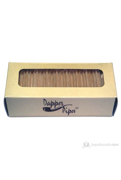 Dapper Pipes 9mm Balsa Ağacı Pipo Filtresi (40'lık Paket)