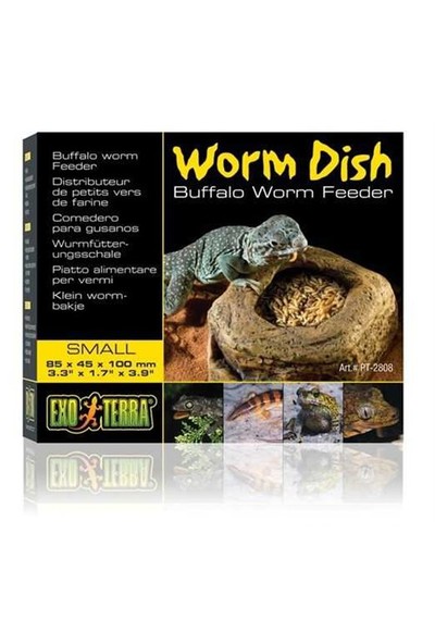 Exo Terra Küçük Solucan Kabı