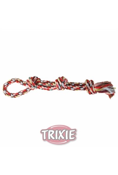 Trixie köpek pamuk ipten örgü diş ipi , 500gr/60cm Trixie köpek pamuk ipten örgü diş ipi , 500gr/60cm