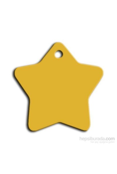 Dalis Pet Tag - Küçük Yıldız Kedi Ve Köpek Künyesi (İsimlik)