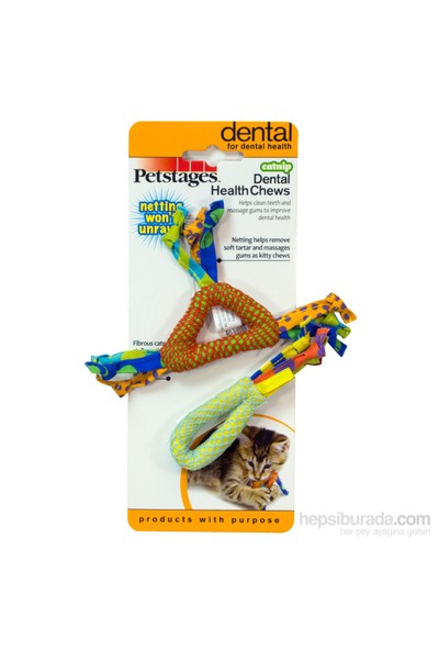 Petstages Dental Health Chews (İkili Catnipli Kedi Oyuncağı, Diş Kaşıyıcı) Petstages Dental Health Chews (İkili Catnipli Kedi Oyuncağı, Diş Kaşıyıcı)