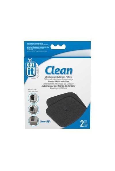 Catit Tuvalet Kabinleri İçin Karbon Filtre 2'Li