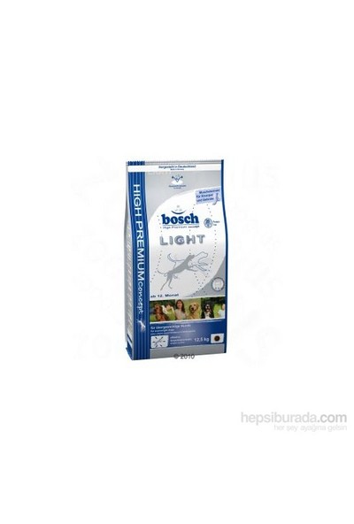 Bosch Light Özel Diyet Förmüllü Kuru Köpek Maması 12.5Kg