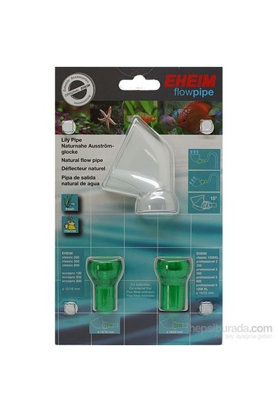 Eheim Lily Pipe 12/16-16/22 Diş Filtre Su Basış Aparatı Eheim Lily Pipe 12/16-16/22 Diş Filtre Su Basış Aparatı