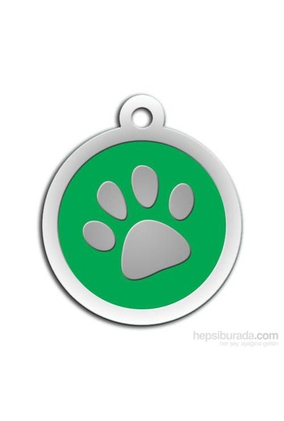 Dalis Pet Tag - Mineli Seri Pati Desenli Künye (İsimlik)