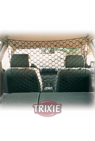 Trixie köpek için araba arkası ağı 1x1m siyah