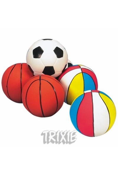 Trixie Köpek Oyuncağı , Latex Basketbol Topu 13cm Trixie Köpek Oyuncağı , Latex Basketbol Topu 13cm