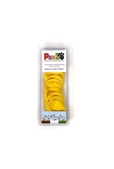Pawz Köpek Galoşu Xx Small ( Yellow ) 12'Li Pawz Köpek Galoşu Xx Small ( Yellow ) 12'Li