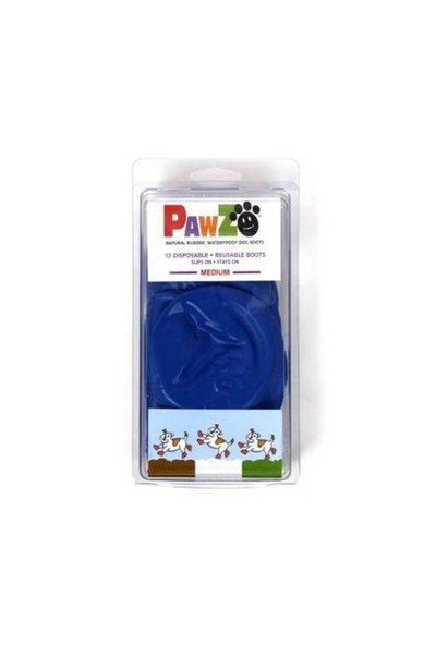 Pawz Köpek Galoşu Medıum ( Blue ) 12'Li Pawz Köpek Galoşu Medıum ( Blue ) 12'Li