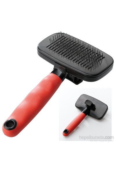 Ferplast Gri 5955 Mekanizmalı Kedi Köpek Tüy Temizleme Tarak Orta Boy Ferplast Gri 5955 Mekanizmalı Kedi Köpek Tüy Temizleme Tarak Orta Boy