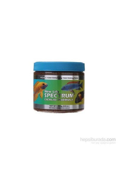New Life Spectrum Cichlid Formula 250 Gr. Çiklit Balığı Yemi New Life Spectrum Cichlid Formula 250 Gr. Çiklit Balığı Yemi