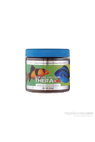 New Life Spectrum Thera A Regular Fish Formula 250 Gr. Sarımsaklı Balık Yemi New Life Spectrum Thera A Regular Fish Formula 250 Gr. Sarımsaklı Balık Yemi