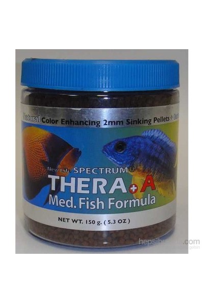 New Life Spectrum Thera A Medium Fish Formula 125 Gr. Sarımsaklı Balık Yemi New Life Spectrum Thera A Medium Fish Formula 125 Gr. Sarımsaklı Balık Yemi
