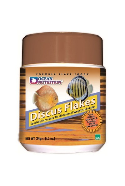 Ocean Nutrition Discus Flake - 34 Gr. Discus Balıkları için Pul Yem Ocean Nutrition Discus Flake - 34 Gr. Discus Balıkları için Pul Yem