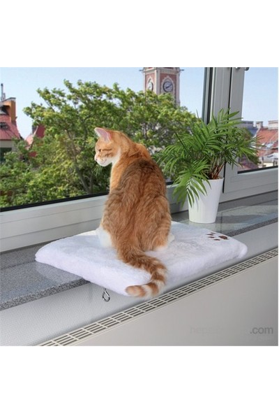 Trixie CosyPlace kedi cam önü oturma platformu 51x36cm