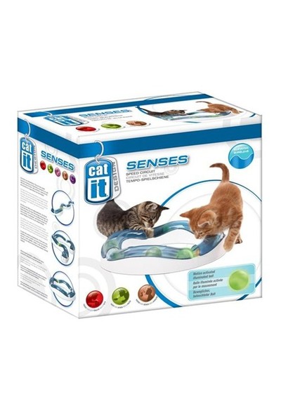 CATIT Senses Oyun Çemberi 4 parçalı (Işıklı Top)
